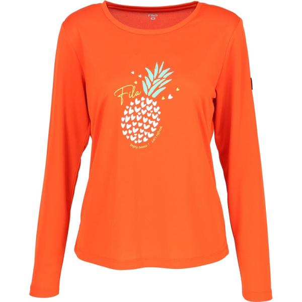 リゾート地でもテニスを楽しみたい想いを込めたグラフィックＴシャツは、パイナップルをモチーフにしました。パイナップル総柄プリントとのコーディネートがおすすめです。素材：バックホールメッシュ（ポリエステル１００％）機能：吸水速乾、ＵＶサイズ：Ｓ...