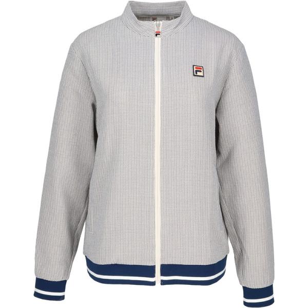 チクチク感がなくドライな質感でマシンウォッシュ可能な素材です。シワになりにくく通気性もよいので夏の羽織り使ってください。同シリーズのシャツやスコートとのコーディネートもおすすめです。素材：リネンライクキャンパスストライプ（ポリエステル１００...