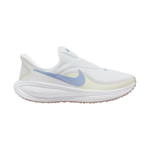 快適なフォームミッドソールとステップインレディデザインで、毎日のランニングに最適です。 対象：レディース 素材：【アッパー】合成繊維+合成樹脂【アウトソール】合成底 生産国：インドネシア製 カラー：(102)ホワイト/ハイドロゲンブルー-パ...