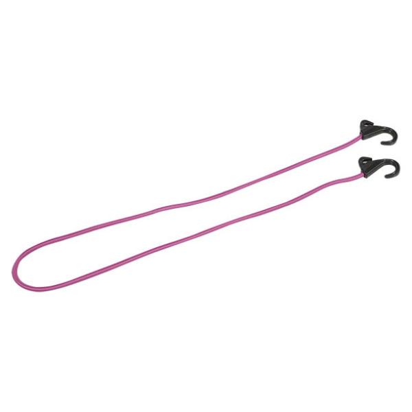 折りたたみキャリーに最適な１２０ｃｍタイプ。お手持ちのキャリーにアクセントを！'■メーカー品番：Ｍ−１７０５■サイズ（約）：外径６．５×長さ１，２００ｍｍ■【材質】フック：ＡＢＳ樹脂、ロープ：合成ゴム（ポリエステル被覆）【カラー】キャリー用...