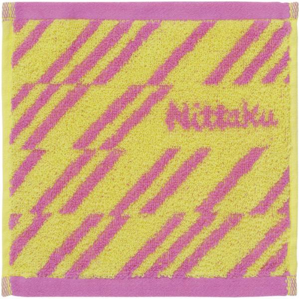 ストライプ柄でスポーティーさを演出。ポケットに入れやすいサイズ感なので、タオル置きを共有することがなく安心です。プレゼントにも便利なパッケージ入り。素材：綿100%生産国：中国製カラー：(60)イエロー