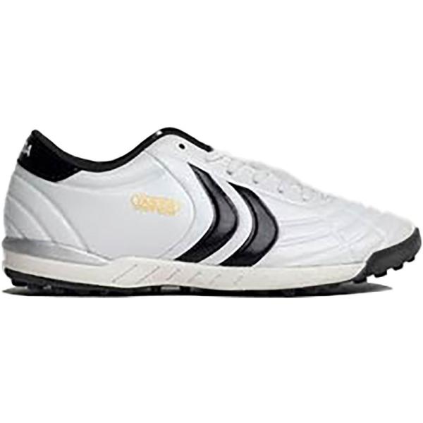 大人向けモデルで実績のあるロングセラーシューズを踏襲し、ジュニアの足元を支えます。スパイクを使用しない年代のジュニアにおすすめの一足です。ジュニア向けサッカーシューズの新しいスタンダードとなる一足です。素材：アッパー/人工皮革(フロント・踵...