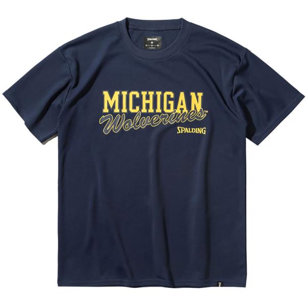 商品の説明オーセンティックなMICHIGANロゴとクラシカルな筆記のWolverinesロゴを組み合わせたロゴTシャツ。素材・材質ポリエステル100％原産国中国カラーネイビー