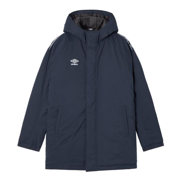 保温性の高い中綿ハーフコート。表地は優れた防風・はっ水機能素材マットチェックウーブン を採用。Lサイズ着丈：前83cm、後85cm素材、仕様規格：素材：ポリエステル63%、複合繊維（ポリエステル）37%機能：防風、はっ水、保温サイズ規格：サ...