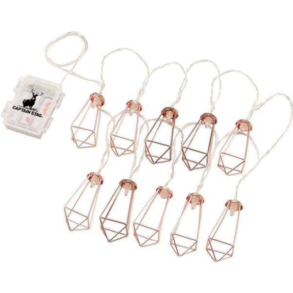 素材:（本体）鉄 （表面加工）メッキ(銅、ニッケル) <電池ボックス>ポリスチレン （コード）銅、塩化ビニル樹脂仕様:（光源）チップ型LED(発光ダイオード)10個 （電源）DC4.5V 単3形乾電池3個使用(別売)サイズ:(約...