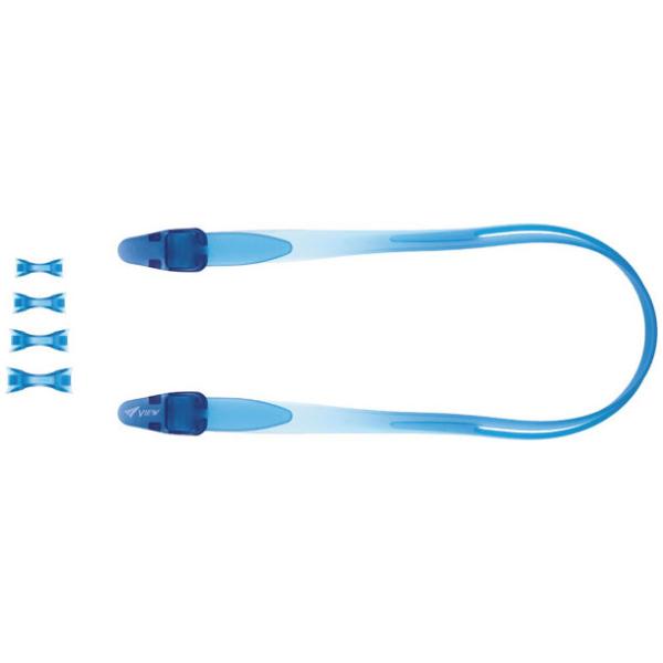 国内初のジュニア専用度付きゴーグル素材：ストラップ/シリコーン・バックル/ポリカーボネート・鼻ベルト/エラストマー(XS・S・M・L 4サイズ）対象：6歳〜12歳生産国：日本製カラー：（60）BL・ブルー