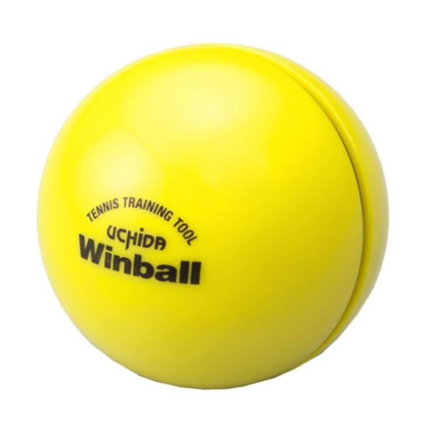 テニスラケット専用ウエイトボール。ヘッドが走る！取りつける位置でスイング時の負荷が変わる。取りつけて、ただ振るだけでパワーアップ、ヘッドスピードの効果を生み出す。ウォーミングアップにも最適。'重さ：120Gカラー：イエロー【カラー】ウィンホ...