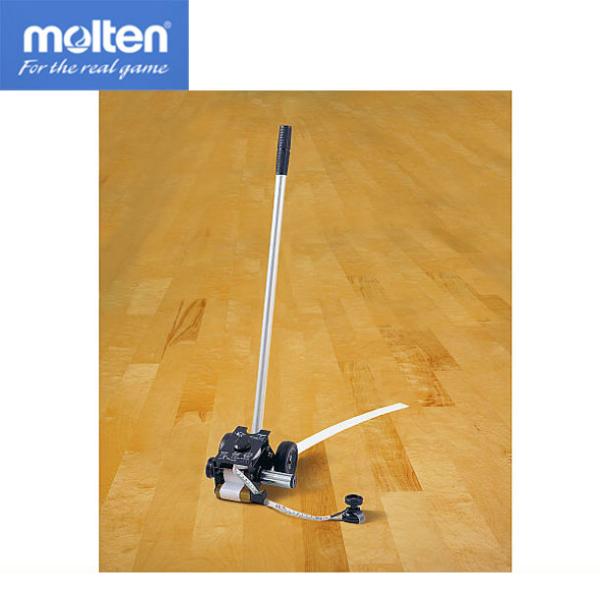 Molten　フロア用コンパスサークル用ラインが手軽に貼れるコンパクトなテープ貼り器メジャーを使って、半径1.25〜9mの円形のラインが貼れます（バスケットボール、ミニバスケットボール、                  フットサル、ハンド...