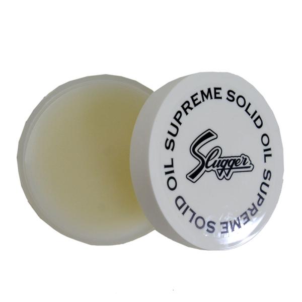 久保田スラッガー シュプリームソリッドオイル野球グラブの保革従来の固形オイルよりもベタツつきの少ない、高品質の固形オイル■正味量：40ｇ■日本製■成分：油脂、ワセリン、ろう