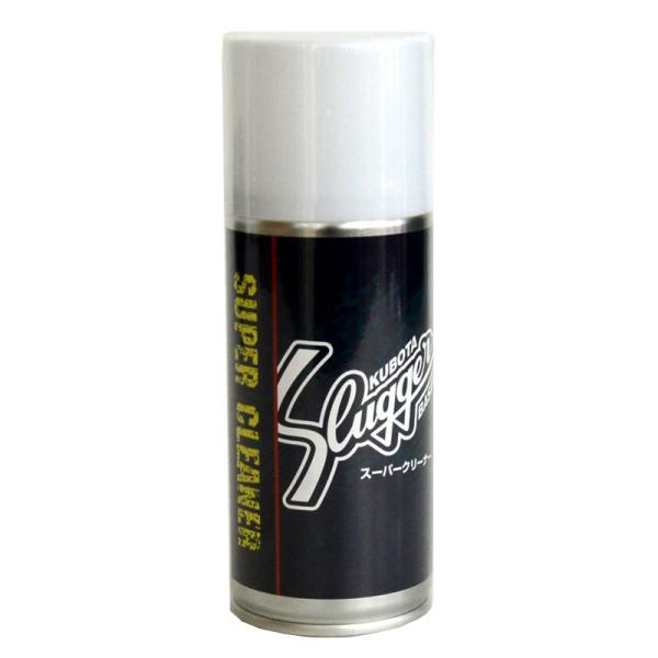 Slugge スーパークリーナー ムースタイプグラブ・スパイク・ヘルメットの汚れ落としに水を使わずに汚れを簡単に落とすことができます。塗装の表面を傷つけません。スプレーを噴射してふき取るだけです。■サイズ：180ml■主成分：界面活性剤・I...