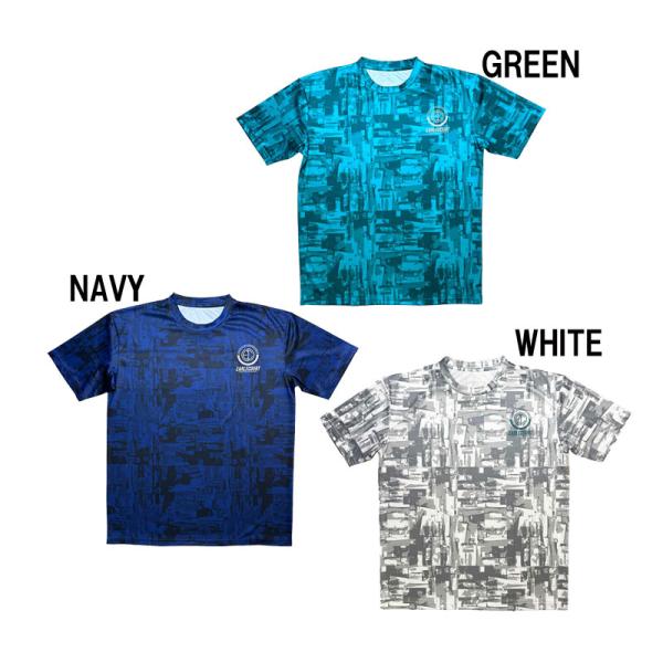 Earls court　DRYグランジカモ柄TRトッププラクティスシャツ『GRUNGE CAMO』グランジカモ柄のトレーニングトップ着やすいデザインなので、オールシーンで活躍！■素材：ポリエステル100％■カラー：GREEN(グリーン)NA...