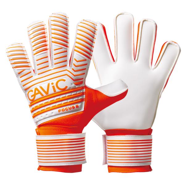 GAViC フォーカス5ジュニア世代のベストセラー！・指のカッティング：フラットカット/安定感のあるカッティング・手のひらの素材：（柔/ニュウ）試合にも練習にも最適な厚みのあるラテックス・ストラップ：２点止めストラップで手首に安定感をもたら...