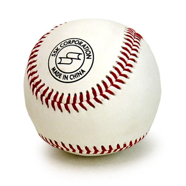 SSK 硬式野球用 練習球硬式野球用練習球 1球売り■練習球■ホワイト■天然皮革