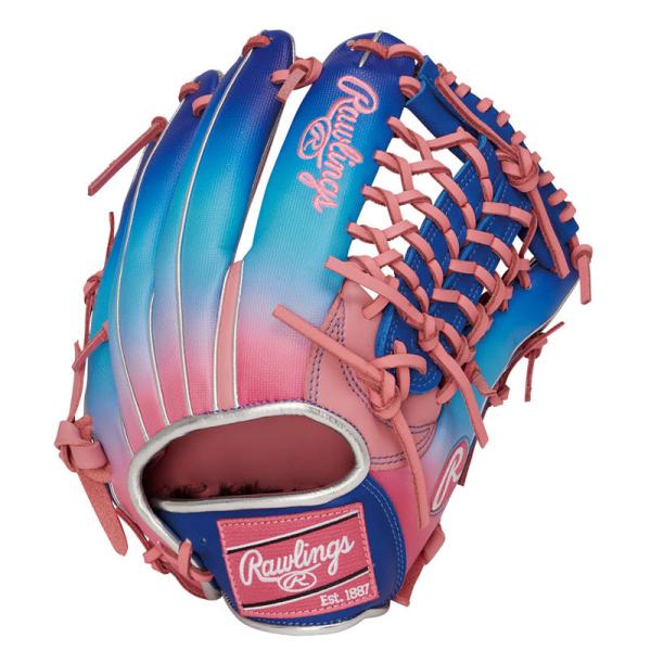 商品説明グラフィックデザインの軟式用グラブ。※表示が同じであっても深さ・仕上がりにより大きさが各モデルごとに異なりますのでご注意ください。※PGOLD、PLAのヘリ革は特殊な着色製法を施しているため、表面が剥がれやすくなっています。素材:表...