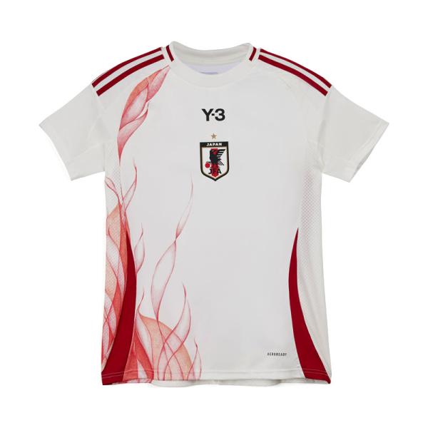 adidas サッカー 日本女子代表 2024 アウェイ レプリカ ユニフォーム 日本代表チームが一つの炎になってうねりを上げて燃え上がる。チームのホームカラーのブルーをベースに、日本の力強さを映し出すかのような、うねりを上げて燃えるハンド...