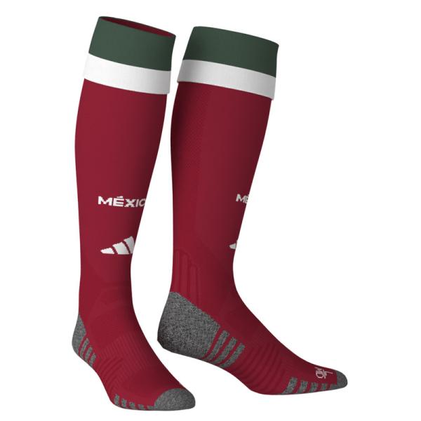 adidas アディダス メキシコ代表 2026 H SOCK情熱と誇りにあふれていることで有名なメキシコのサッカーファン。メキシコ 26 ホーム ソックスはその精神にマッチするデザイン。このソックスは、ワールドカップ開催中のメキシコの誇り...
