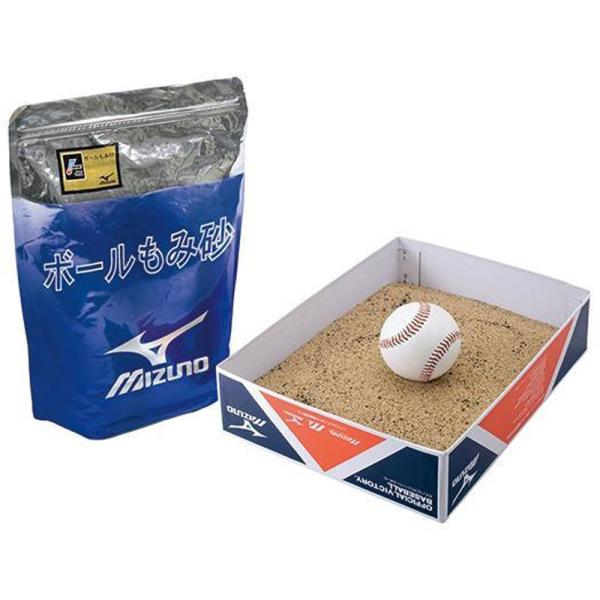 NPBに採用されたボールもみ砂。新しい硬球を使用する際に砂でもむ事で、ボール表革（おもてがわ）のぬめりや縫い糸周囲のロウを落とし、握った時にボールが手に馴染みやすくします。これまでプロ野球をはじめ、硬球をもむため専用の砂や土は特に決まったも...