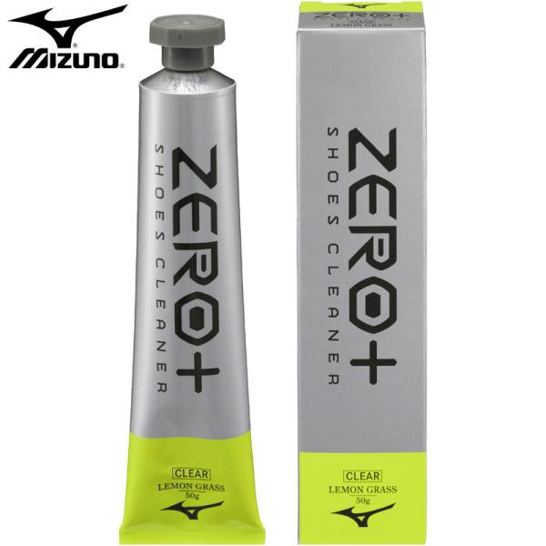 MIZUNO ゼロプラス シューズクリーナー(レモングラス) 90％天然由来成分。※水を含む 「安心」「安全」汚れをしっかり効果的に取り除くレモングラスタイプ。天然皮革にも人工皮革にも使用できます。■容量：50g■機能：汚れ落とし/天然由来...