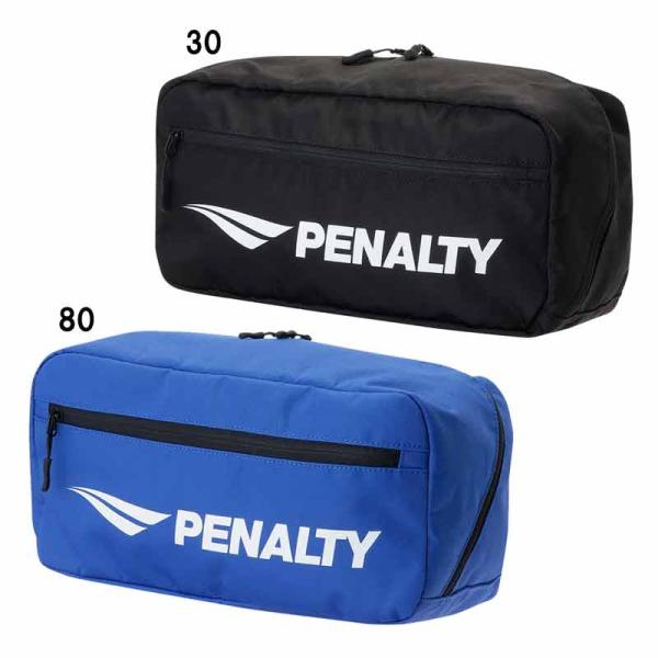 penalty スクエアバッグ メインスペースのほかに、ファスナー付きのポケットを備えました。間口が大きく開くため、荷物が出し入れしやすいのも魅力。シューズやユニフォームなどの収納に適しています。スポーツシーンでも日常でも使用できるアイテム...