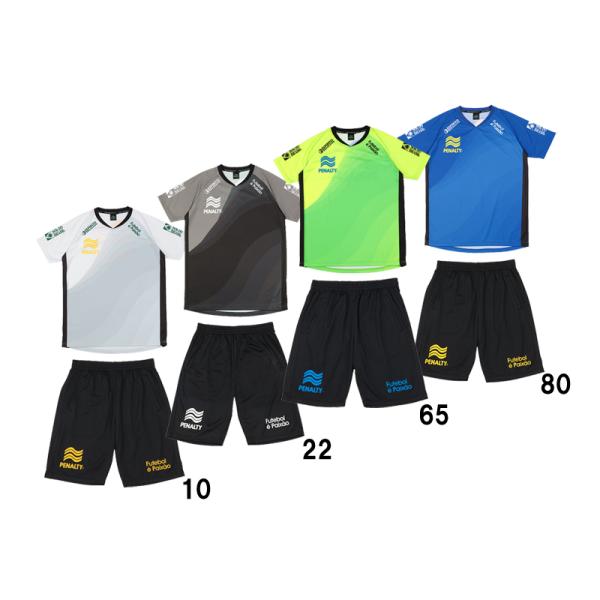 penalty ハイス ライトプラスーツ(上下セット)  PENALTYが誕生した70年代の芸術的なBrasil Futebolを体現するRAIZシリーズ。コストパフォーマンスに優れたセットアップモデル。■素材：ポリエステル100％■サイズ...
