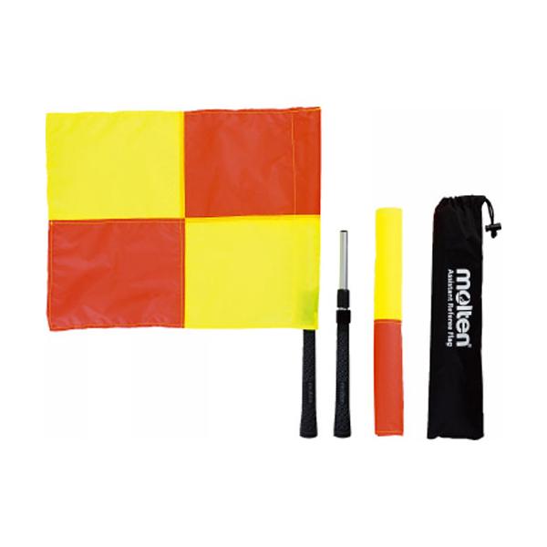 すべらない・からまない・鳴りがよい撥水加工旗・伸縮ポールレフェリーグッズ●回転固定式の旗は、振り上げたときからまず、パンッ！と弾ける音がします。●雨の日でもからまったり重くなったりしません。●スポーツバッグからはみ出すことなく収納できます。...