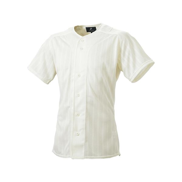 パターン革命。滑らかな動きを実現するS・M・Sパターンを採用。ポリエステル100%S・M・L・O・XO・XO2（10）ホワイト,（12）アイボリー,（95）シルバーグレー●2010SSBASEBALL