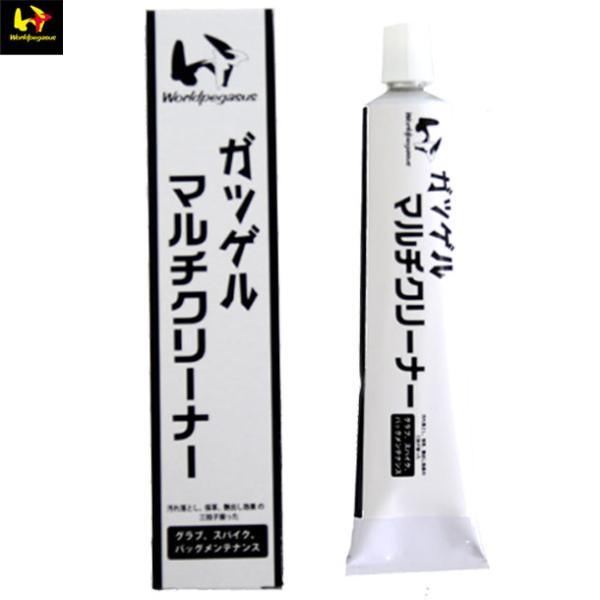 Worldpegasus ガツゲル マルチクリーナー汚れ落とし、保革、艶出し効果の三拍子揃ったグラブ、スパイク、バッグメンテナンスクリーナー。■内容量:100g■素材: 有機溶剤、牛脂硬化油、シリコン、精製水、香料■made in JAPAN