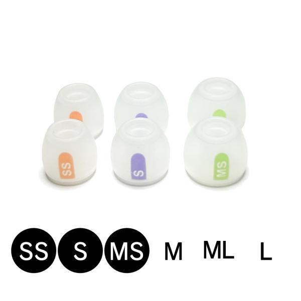 ブランド名：Artio（アルティオ）商品名/型番：Artio CU2イヤーチップ SS/S/MS アソートパック／AR-EPA-SS-S-MSジャンル：イヤーチップ