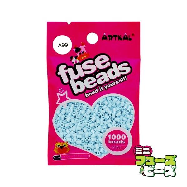 ■ 商品説明 ■ 種類：フューズビーズ ミニ（2.6mm）サイズ：直径 2.6mmカラー：ボニーブルー数量：約 1,000粒RGB数値：R:79 G:159 B:179アイロンがけによる形状の保持に優れながらも、柔軟性のあるソフトタイプのア...