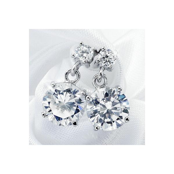 ■商品詳細■【ピアストップ】 直径：約1.3cm（最大） 厚み：約4mm【ストーン】CZダイヤ（キュービックジルコニア） カラット：合計約2.7カラット（合計） カラー：Colorless カット：ラウンドブリリアントカット【素材】ピアスト...