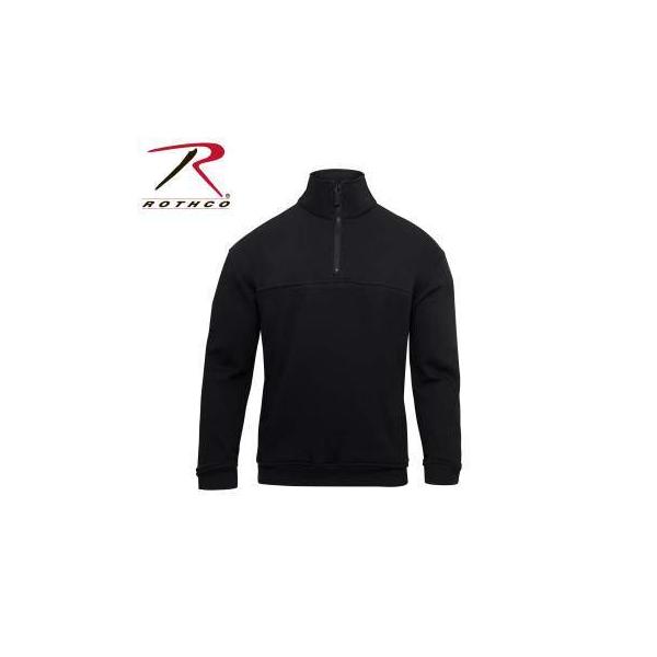 お取り寄せ　約1週間-10日この機能的なクォータージップスウェットシャツは、消防士、EMS、またはカジュアルなスウェットシャツです。 このクォータージップのフリース裏地付きプルオーバーは、2つのマイクポケット、2つのペンポケットスリット、2...