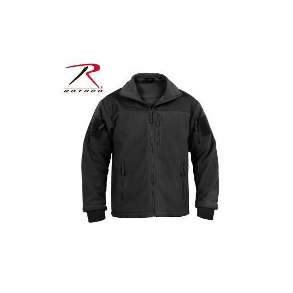 Rothco　Spec Opsタクティカルフリースジャケットは、100％ヘビーウェイトポリエステルフリースでできており、保温性を高めるために内側にトリコットの裏地が付いています。 すべてのポケットにはジッパークロージャーとジッパープルが付い...