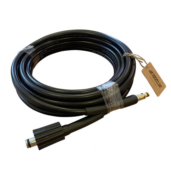 【商品概要】KARCHER 高圧洗浄機本体とトリガーガンを繋ぐ高圧ホース10mK2、K2クラシック、K2ホームキットなど、本体側の接続タイプがネジ式、トリガーガンとの接続がクイックコネクトタイプの高圧洗浄機にお使い頂けます。純正ホースよりも...