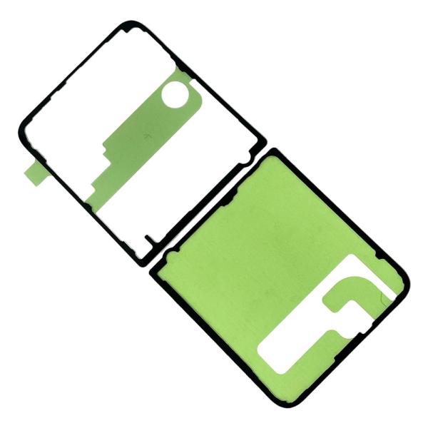 Galaxy Z Flip 4 バックパネル用両面テープギャラクシーZフリップ4の背面パネル接着固定用粘着シールです。ガラス割れの交換修理や、バッテリーなどの部品交換分解時の貼り替えにご利用ください。パネルや本体フレームに付着した元の接着剤...