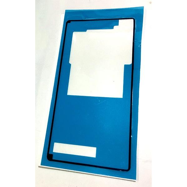 XPERIA Z3　SO-01G SOL26 401SO　バックパネル両面テープ　1枚入りXperia Z3の背面ガラス専用両面テープです。バッテリー交換やその他修理の際の、背面パネルの両面テープの貼り直しにお使いください。※粘着力の強いO...