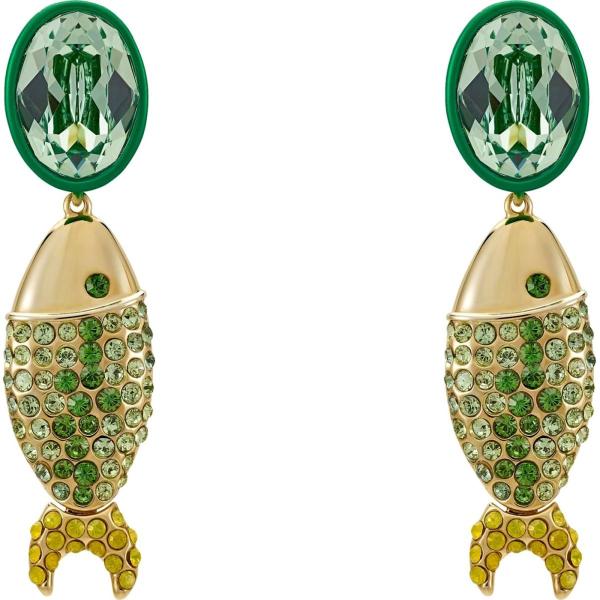 スワロフスキー『Mustique Sea Life Fish クリップイヤリング』です。ロンドンを拠点にするジュエリーとウィメンズウェアのデザイナー、キャサリン・プレヴォストとアトリエ・スワロフスキーとのコラボレーションで生まれたMusti...