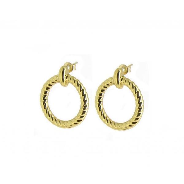 Philippe Audibert『Or - BOUCLES D'OREILLES HOLLIS LAITON ピアス　ゴールド』です。普段使いにも最適です。 Poids: 3 gHauteur: 2,4cm ★新作から日本未販売品までお客...