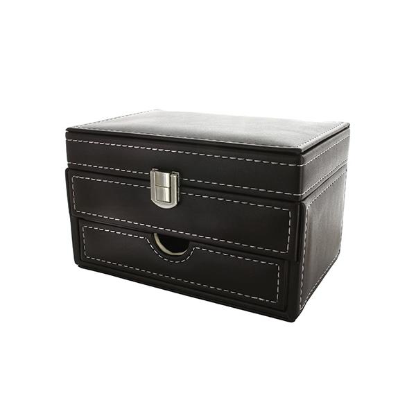 ジュエリーケース メガネケース 眼鏡スタンド 老眼鏡 サングラス時計 小物 アクセサリー 指輪 リング コレクションボックス ケース 展示 収納 母の日 父の日 敬老の日《商品説明》素材：表：ポリウレタン、裏：ポリエチレンサイズ：W180×...