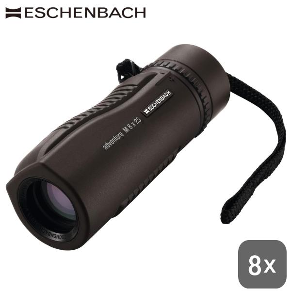 エッシェンバッハ ESCHENBACH 正規品 単眼鏡 8倍 25mm マルチコート Bak4プリズム コンパクト 持ち運び便利 携帯用 望遠鏡 スコープ アウトドア向け単眼鏡 ケース ストラップ付 オーケストラ コンサート ライブ 観劇 ...