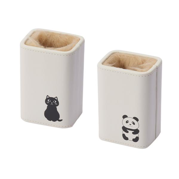 [猫・パンダ選択]1本入れ メガネスタンド 眼鏡スタンド台《ポイント》心ときめくモノがあると、毎日ささやかな幸せを感じられるもの。眼鏡を賢くかわいく収納できるこちらのアイテムたちは、さりげなく置いてあってもインテリアの一部のようで、毎日の身...