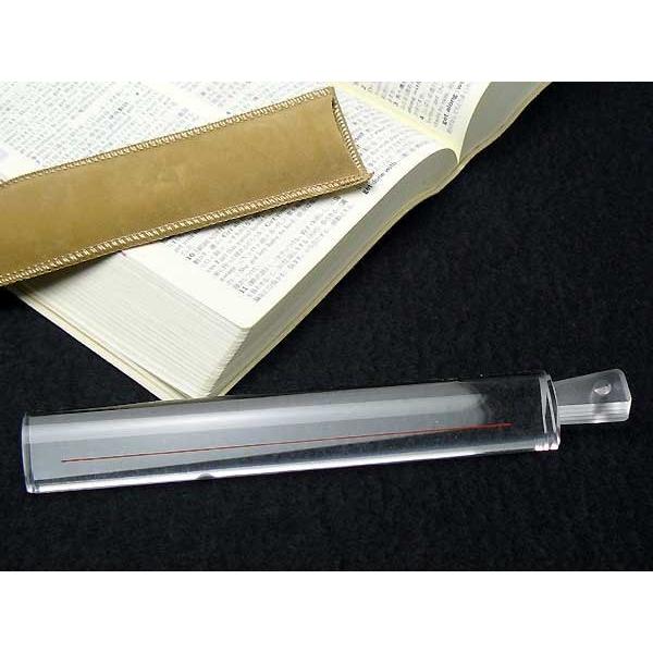 棒型 バールーペ 日本製 2倍 25x150mm アクリルレンズ 置き型ルーペ 置くだけで拡大 拡大鏡 虫眼鏡 虫めがね 天眼鏡 新聞 読書 辞書 老眼鏡いらずの虫メガネ 母の日 父の日 敬老の日(EPLK25)アイプラネット《ポイント》○...