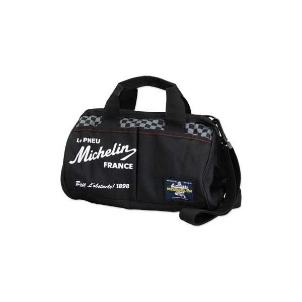 ミシュランのツールバッグになります。ミシュランマンがトレードマークのタイヤブランド、MICHELIN。スタイリッシュ＆高機能な２WAYバッグです。コロっと丸みのあるシルエットがオシャレでしょう！フロントポケットにはワッペン＆ロゴプリントが入...