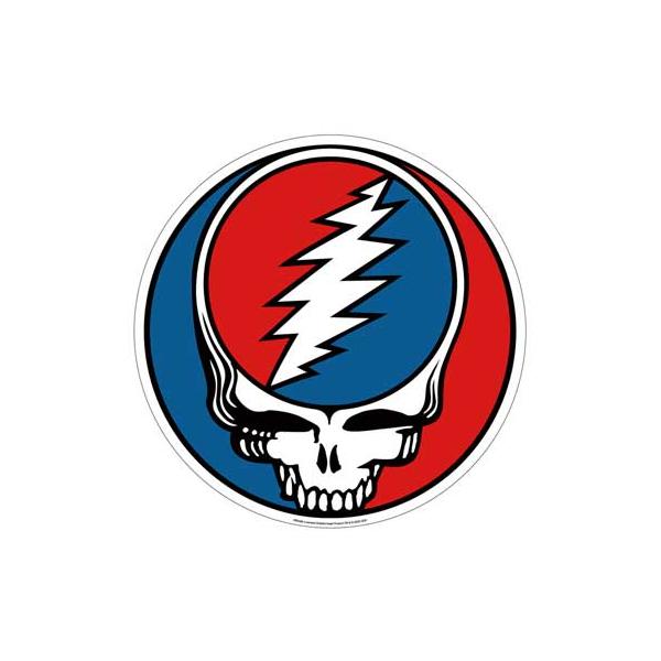 グレイトフルデッドのステッカーになります。ヒッピーやサイケデリック文化を代表するバンド、Grateful Dead。アメリカを代表する伝説的バンドのステッカーです。コチラは「Steal Your Face」のスカル。人気のアルバムで登場した...