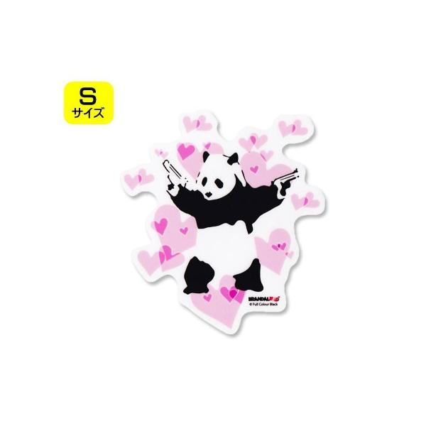 バンクシーのステッカーになります。正体不明のストリートアーティスト、バンクシー（BANKSY）。社会風刺をテーマにしたメッセージ性の強いアートで知られてますね！突如現れ、ゲリラ的手法で描き去る、芸術テロリスト。そんな謎多きバンクシーデザイン...