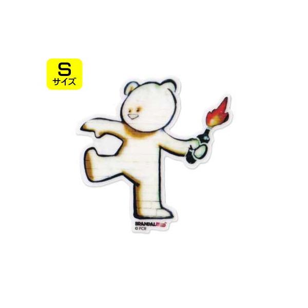 バンクシーのステッカーになります。正体不明のストリートアーティスト、BANKSY。社会風刺をテーマにしたメッセージ性の強いアートで有名ですね！世間を謎のアートで描き乱すバンクシーデザインのステッカーです♪コチラは「Molotov Teddy...