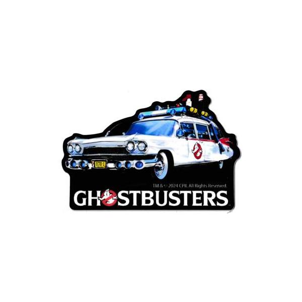 ゴーストバスターズのステッカーになります。８０年代にヒットしたアメリカのコメディ映画、Ghostbusters。この映画の主題歌だけでも聴いたことがある人は多いはず♪こちらはゴーストバスターズの専用車両、エクトワン。もちろん屋内外で使用可能...