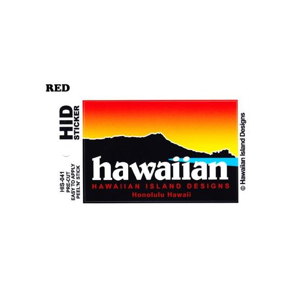 ハワイアンステッカーになります。ディープなハワイアングッズを提案する、Hawaiian Island Designs（ハワイアン・アイランド・デザイン）。南国のスローで穏やかなライフスタイルは誰でも憧れるものでしょう♪こちらはハワイの山風景...