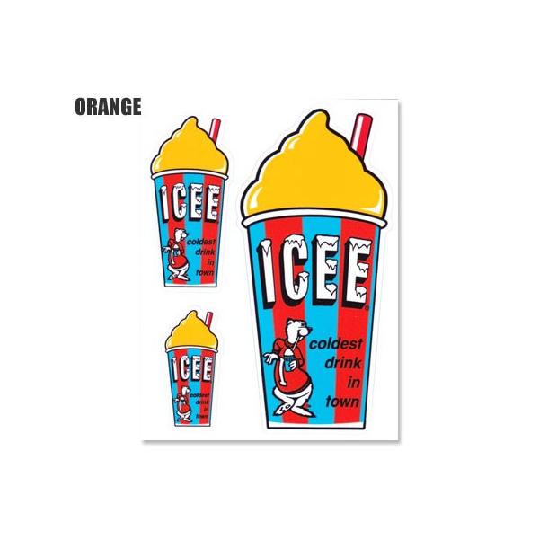 アイシー(ICEE)のステッカーになります。1957年にスタートしたアメリカのフローズンドリンクブランド、アイシー(ICEE)。フルーツフレーバーを効かせたシェイクのようなドリンクです。日本でもスラーピーなんてありましたよね！こちらはフロー...