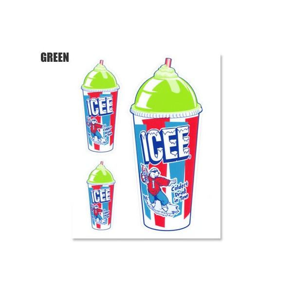 アイシー(ICEE)のステッカーになります。1957年にスタートしたアメリカのフローズンドリンクブランド、アイシー(ICEE)。フルーツフレーバーを効かせたシェイクのようなドリンクです。日本でもスラーピーなんてありましたよね！こちらはNEW...