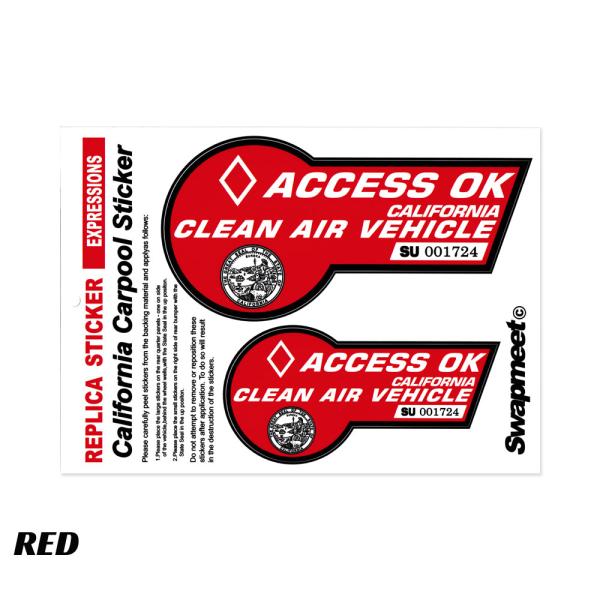 カリフォルニアビークルステッカーになります。アメリカの車やバイクには様々な車両管理ラベルが貼ってありますよね！見ためは地味ですがコレがまた結構なアメリカ臭を漂わせます♪こちらはカープール（相乗り）ステッカー。相乗り車両でなくてもカープールレ...